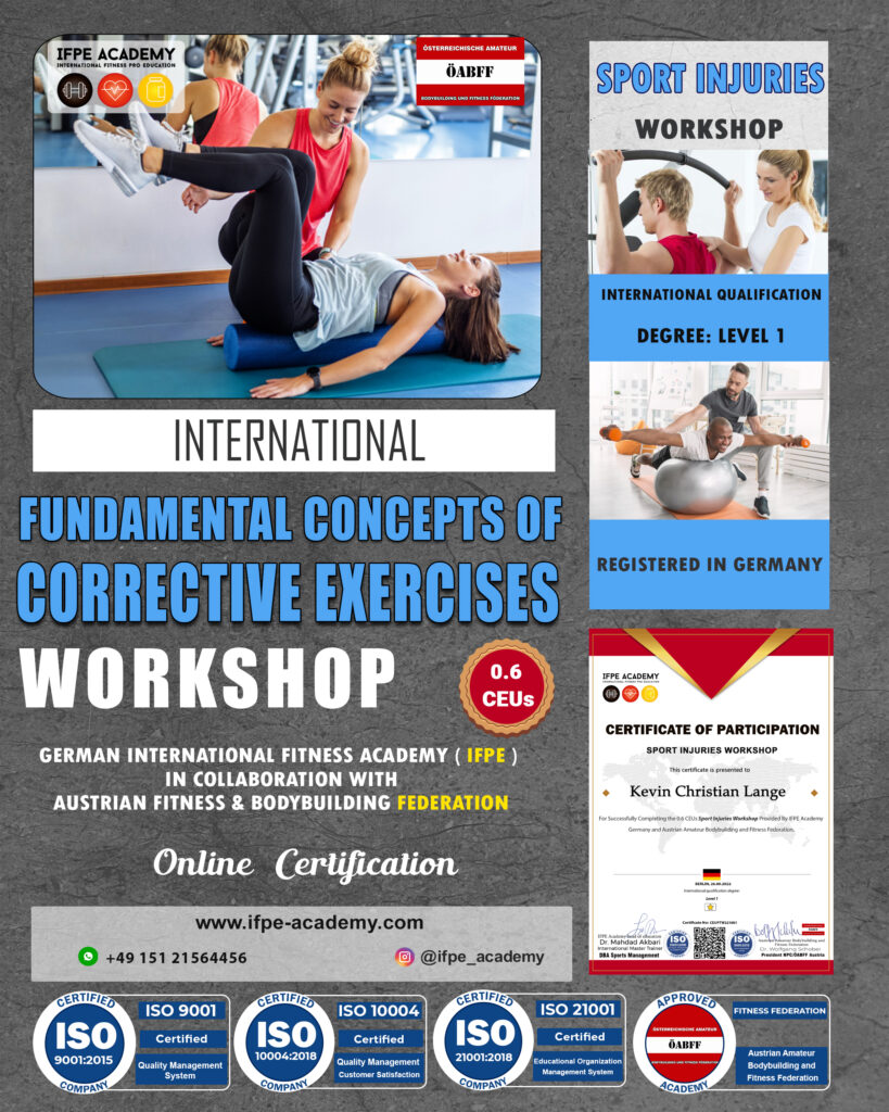 Fundamental concepts of corrective exercises