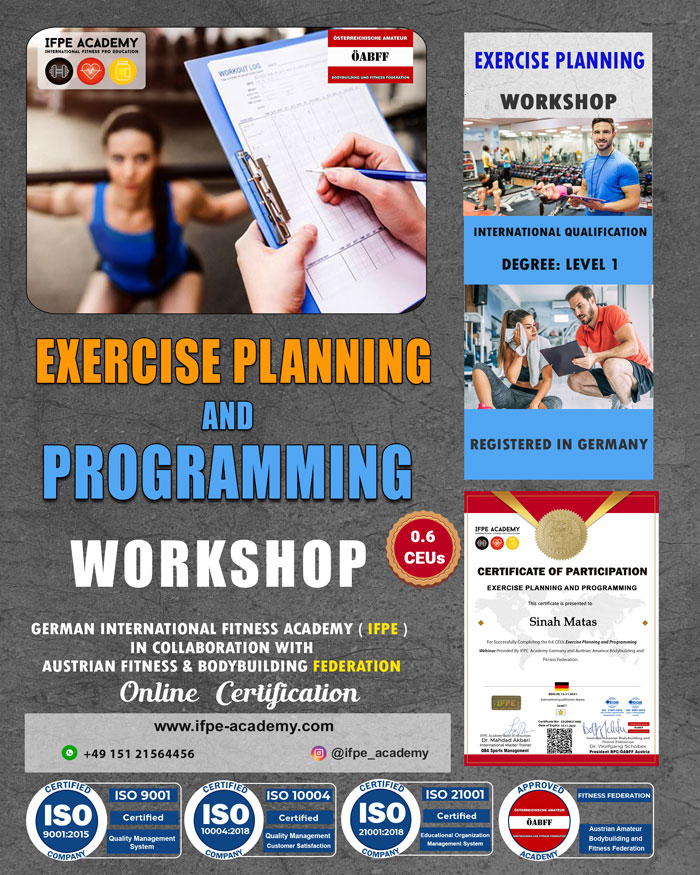 Exercise Planning And Programming